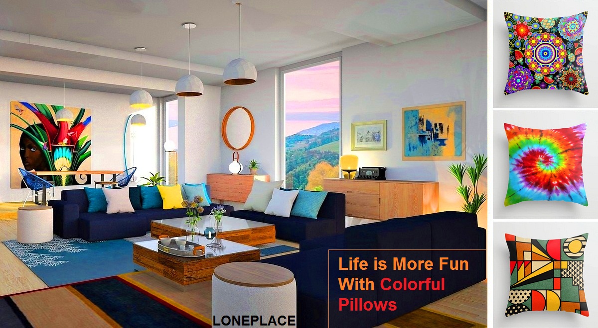 20+ Colorful Throw Pillows For Modern Homes
